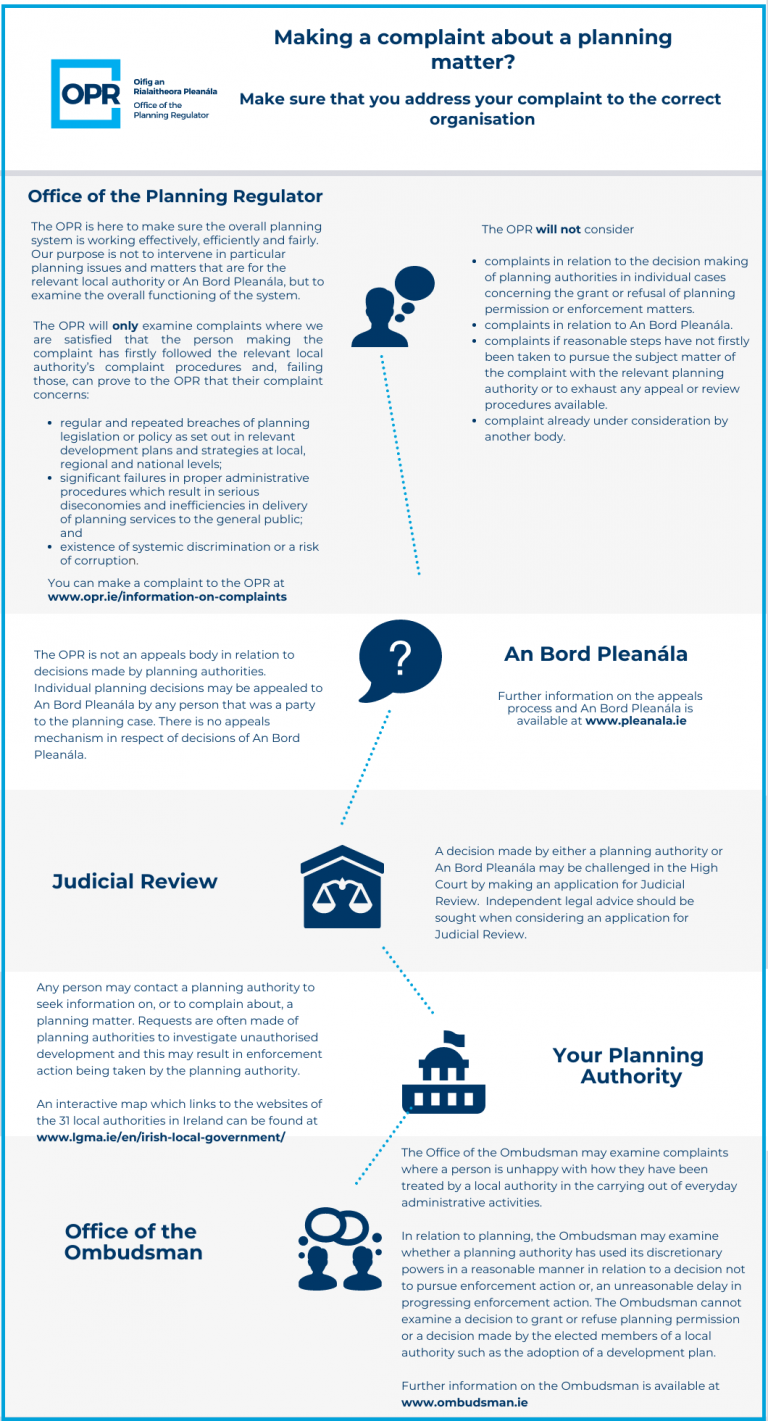 Local Authority Staff Training | The Office of the Planning Regulator