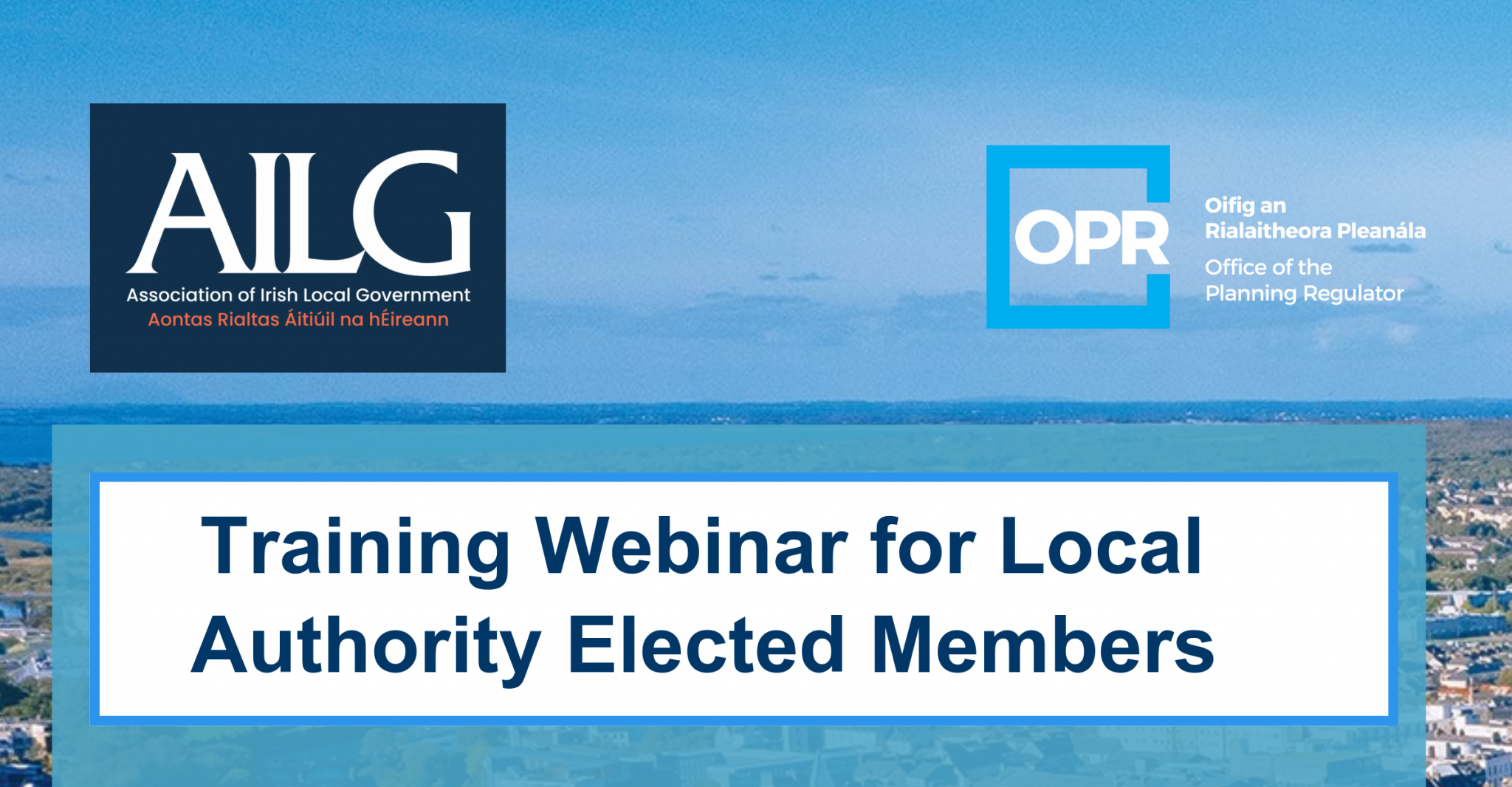 OPR continues series of online planning training webinars for local ...